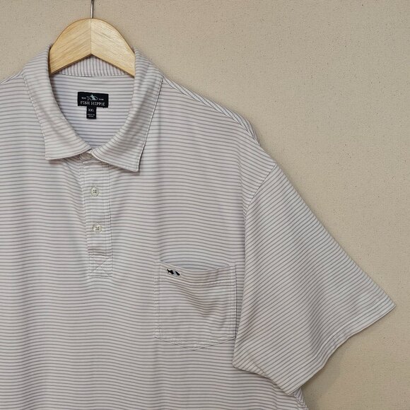 Fish Hippie | Shirts | Fish Hippie Polo Xxl | Poshmark
